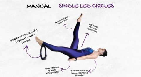 MAT Pilates com Magic Circle: sequência básica com 6 exercícios